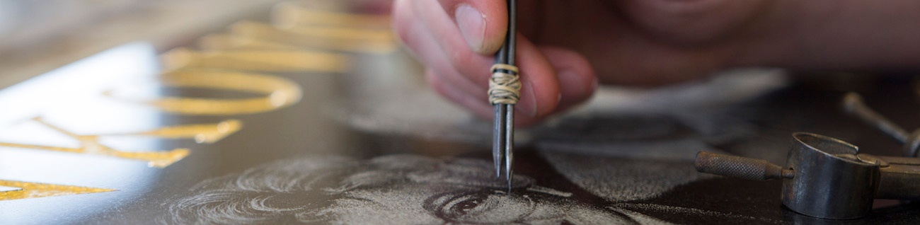 Milano Uses Hand & Laser Etching to Personalize Your Memorial