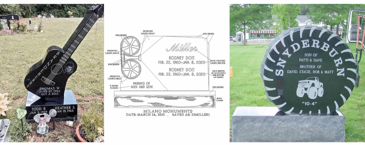 How To Customize Headstone Designs for Special Hobbies and Interests