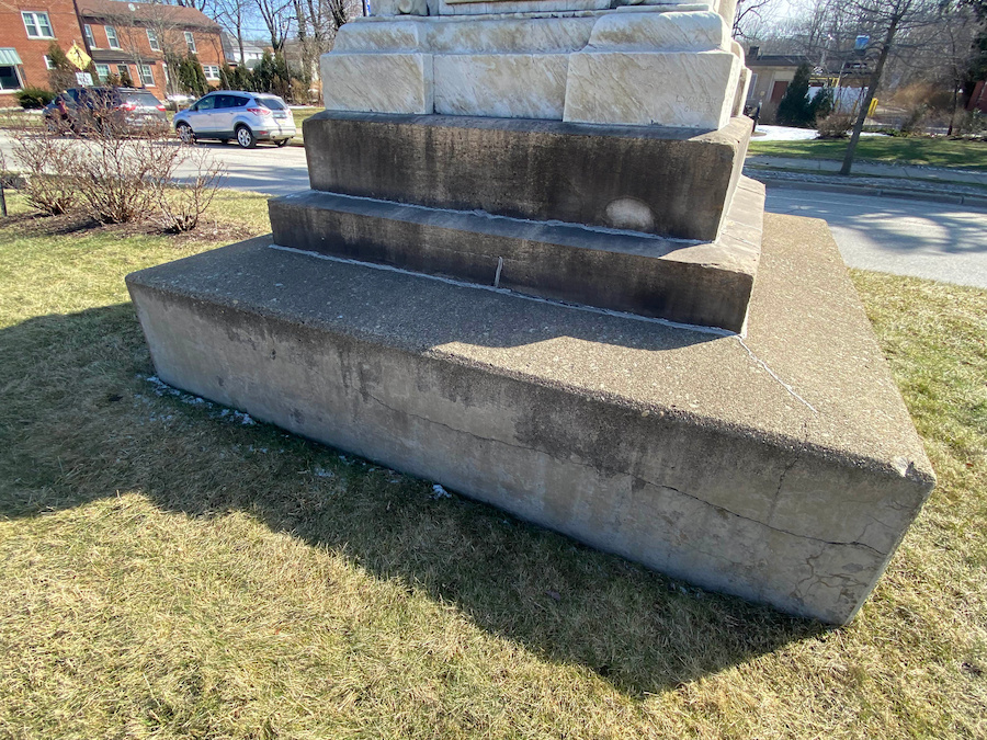Restoring the Official Dan Rice Monument: Before and Now